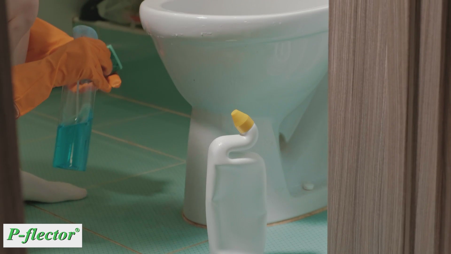 P-flector® - urine deflector keeps front of toilet & floor urine-free ...